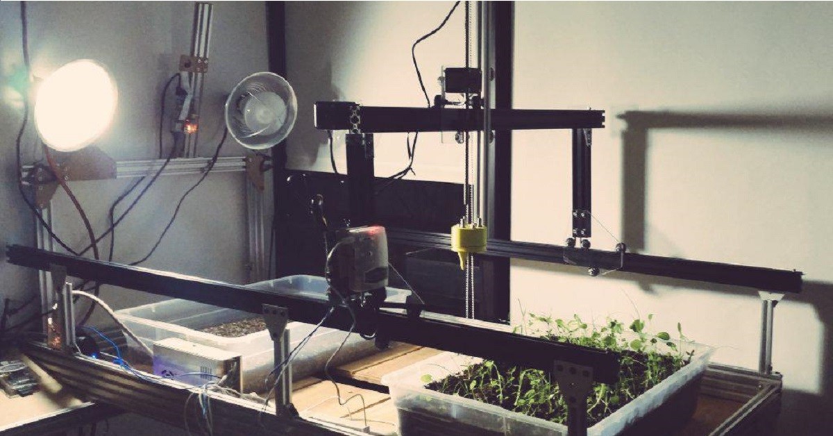 Farmbot: automatizovaný farmář s Arduino Mega