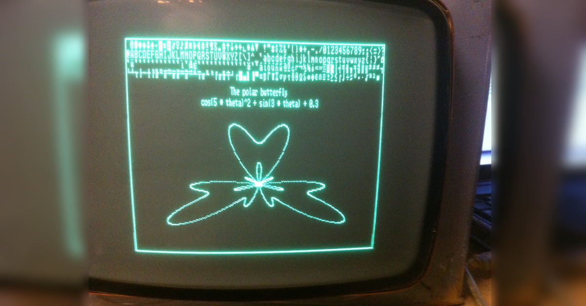 Starý CRT monitor vzkřísený Arduinem UNO