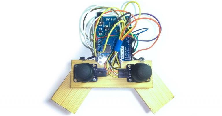 Arduino HID joystick gamepad na míru!
