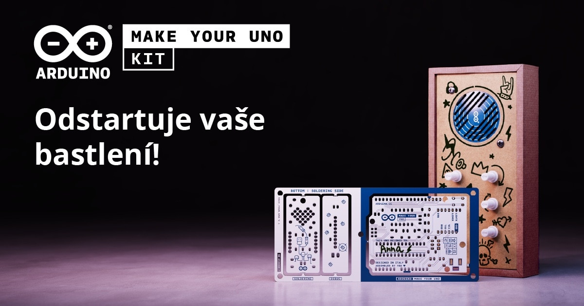 Arduino Make Your UNO Kit odstartuje vaše bastlení! - Bastlírna HWKITCHEN