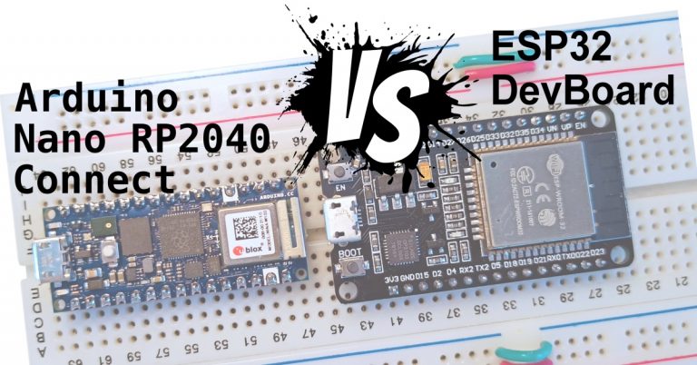 Srovnání Arduino Nano RP2040 Connect s ESP32 - Bastlírna HWKITCHEN