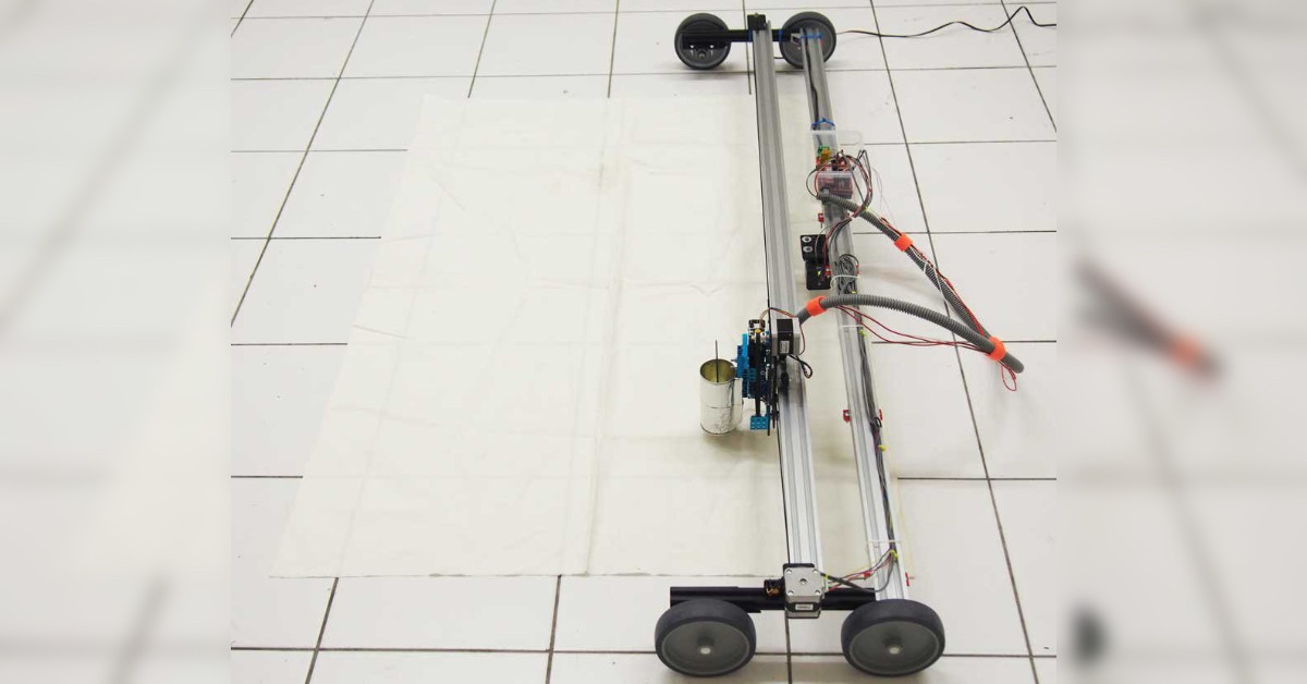 Arduino plotter umí tisknout na textil - Bastlírna HWKITCHEN