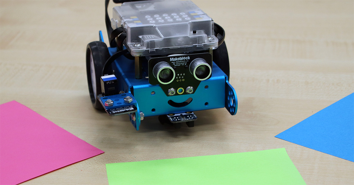 MBot a barevný svět s color sensor V1 - Arduino.cz